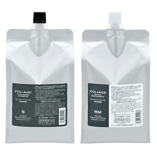 【楽天市場】ナカノ フォリッジ クレンジングシャンプー 1500ml スキャルプリペアメント 1500g セット：PECHKA