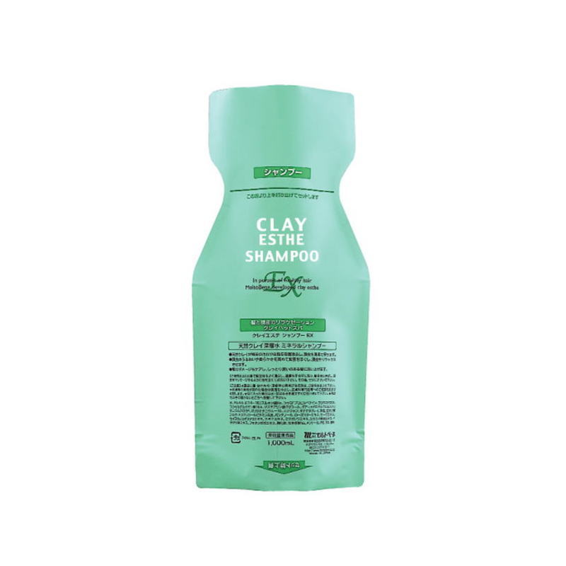 【楽天市場】b-ex クレイエステ シャンプーEX 1000mlリフィル：PECHKA