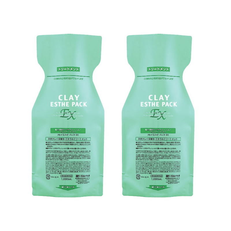 【楽天市場】b-ex クレイエステ パックEX 1000gリフィル ×2点セット：PECHKA