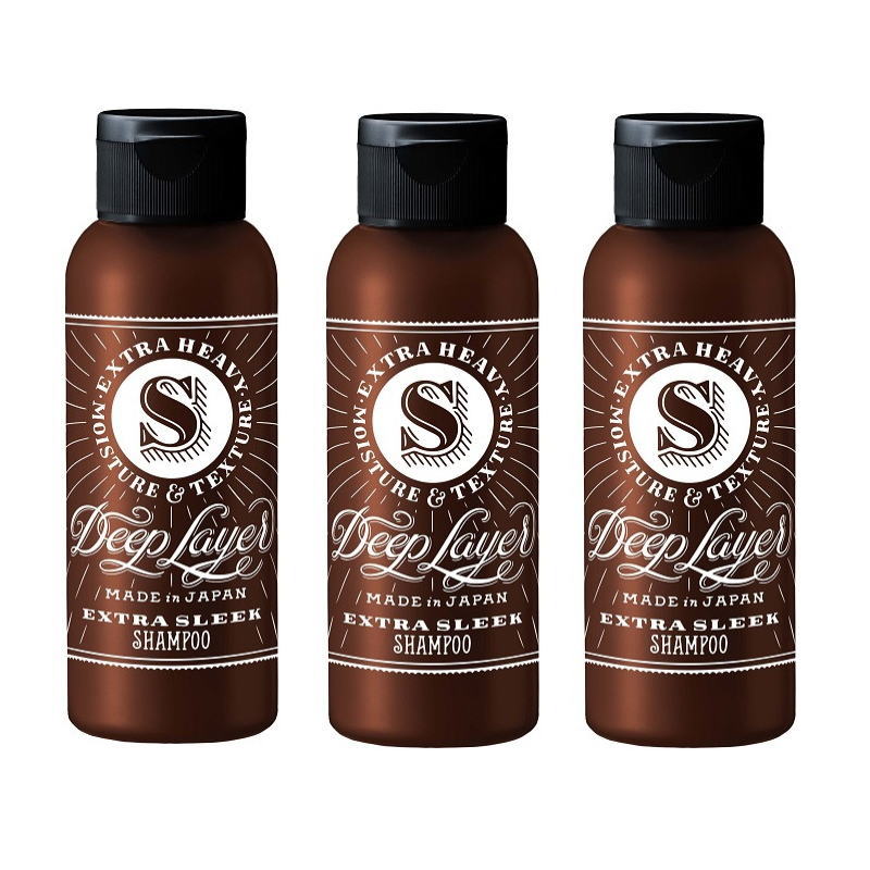 【楽天市場】b-ex ディープレイヤー シャンプー EXTRA SLEEK 80ml ×3点セット：PECHKA