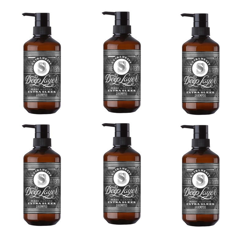 【楽天市場】b-ex ディープレイヤー シャンプー EXTRA SLEEK 500ml ×6点セット：PECHKA