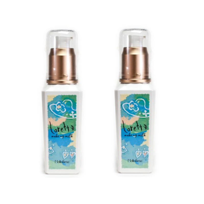 【楽天市場】b-ex ロレッタ メイクアップミルク(ナチュラル)(100ml) ×2点セット：PECHKA