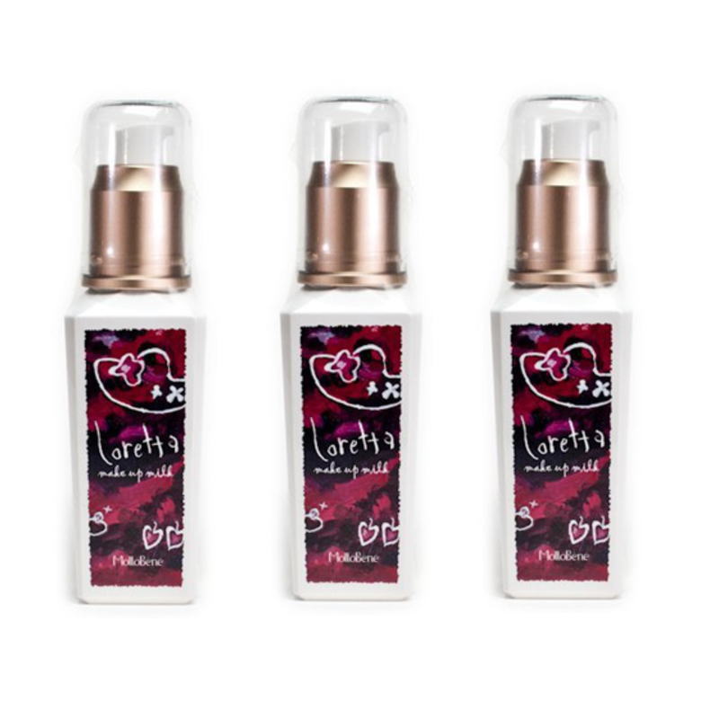 【楽天市場】b-ex ロレッタ メイクアップミルク(グラマラス)(100ml) ×3点セット：PECHKA