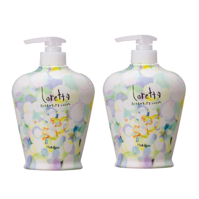 【楽天市場】b-ex ロレッタ まいにちのすっきりシャンプー 600ml ×2点セット：PECHKA