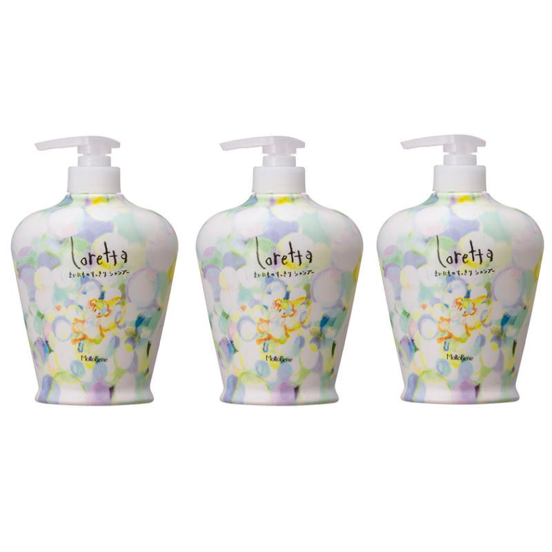 【楽天市場】b-ex ロレッタ まいにちのすっきりシャンプー 600ml ×3点セット：PECHKA