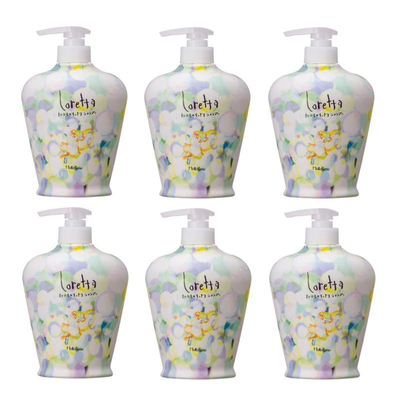 【楽天市場】b-ex ロレッタ まいにちのすっきりシャンプー 600ml ×6点セット：PECHKA