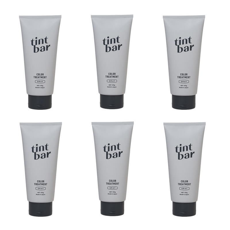 【楽天市場】b-ex ティントバー カラートリートメント グレー 150g ×6点セット：PECHKA