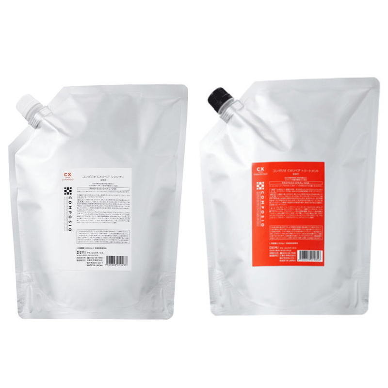 【楽天市場】デミ コンポジオ CXリペア シャンプー 2000ml トリートメント 2000gリフィルセット：PECHKA