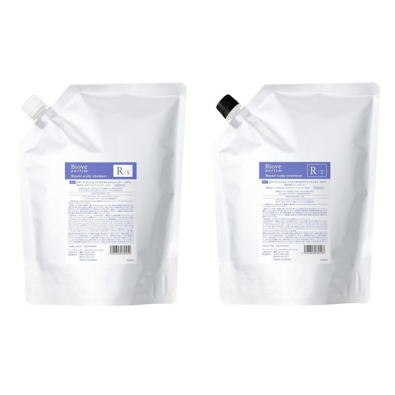 【楽天市場】デミ Biove purlym（ビオーブ ピュリム）[薬用]リペアスキャルプシャンプー 2000ml リペアスキャルプトリートメント 2000g リフィルセット：PECHKA