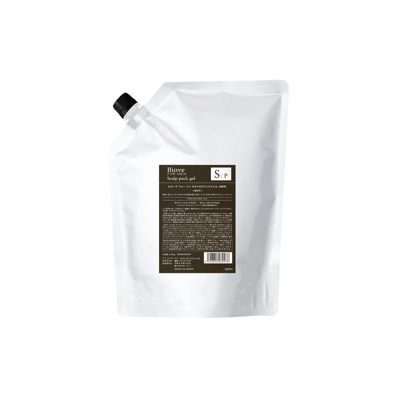 【楽天市場】デミ Biove FOR MEN（ビオーブ フォー メン）スキャルプパックジェル 2000gリフィル：PECHKA