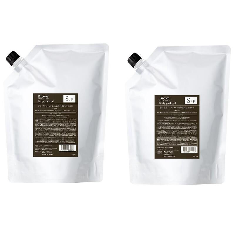 【楽天市場】デミ Biove FOR MEN（ビオーブ フォー メン）スキャルプパックジェル 2000gリフィル 【2個セット】：PECHKA