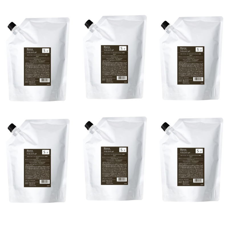 【楽天市場】デミ Biove FOR MEN（ビオーブ フォー メン）スキャルプパックジェル 2000gリフィル 【6個セット】：PECHKA