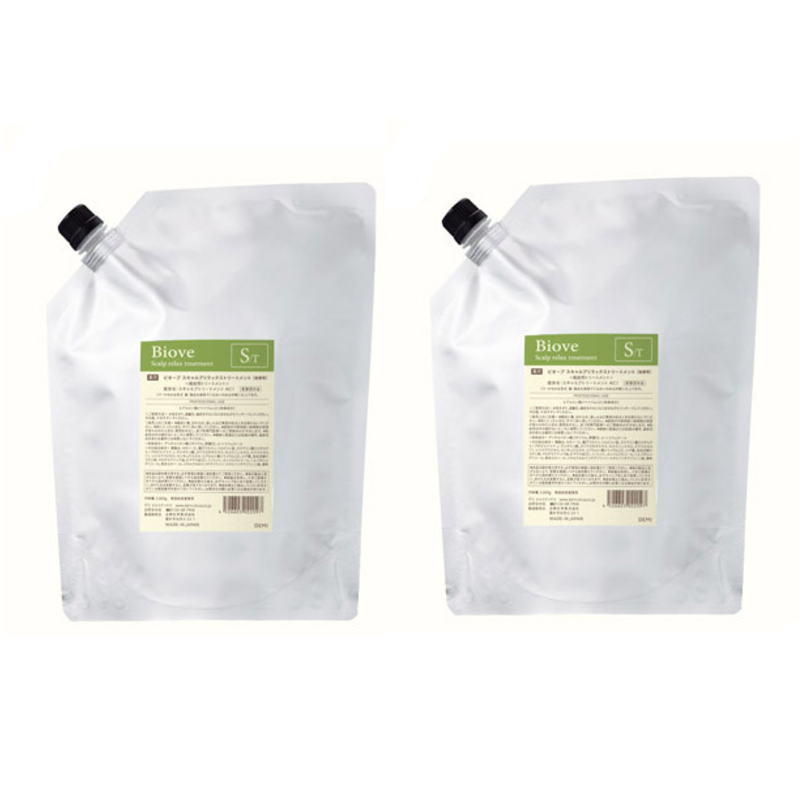 【楽天市場】デミ Biove（ビオーブ）[薬用]スキャルプリラックス トリートメント 2000gリフィル 【2個セット】：PECHKA