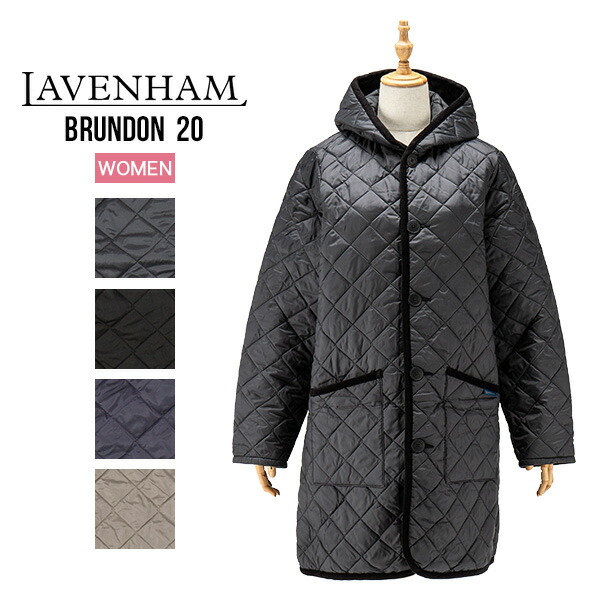 【楽天市場】【25AW】 ラベンハム Lavenham キルティングコート ブランドン レディース BRUNDON WOMENS 20 ロング ...