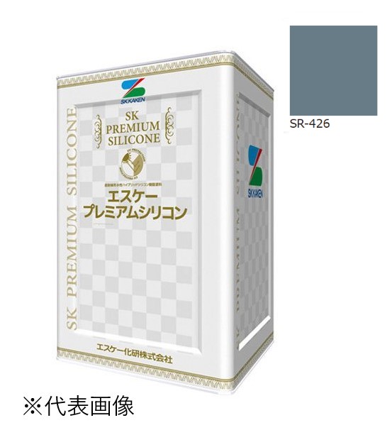 【楽天市場】エスケー弾性プレミアムシリコン 艶有 SR-426 15kg【エスケー化研】＊代引決済不可、キャンセル不可：ペイントオール