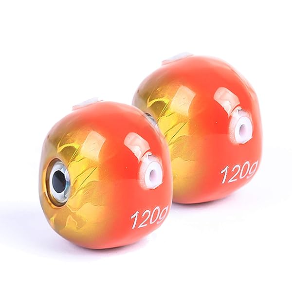 【楽天市場】Maxcatch タイラバ タングステン ヘッド タングステンジグヘッド(60g / 80g / 100g / 120g) (オレンジ, 120g 2個1セット)：ぺんぎんや