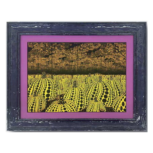 【楽天市場】【お買い得品】 草間彌生 Pumpkin Room L LimitedEdition 絵画 アート 限定品 くさまやよい GYK ...