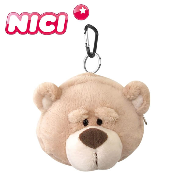 【楽天市場】NICI ニキ Figurine Mini Pouchフィギュアミニポーチ ベア 巾着 コスメポーチ ダイカット アニマル ...