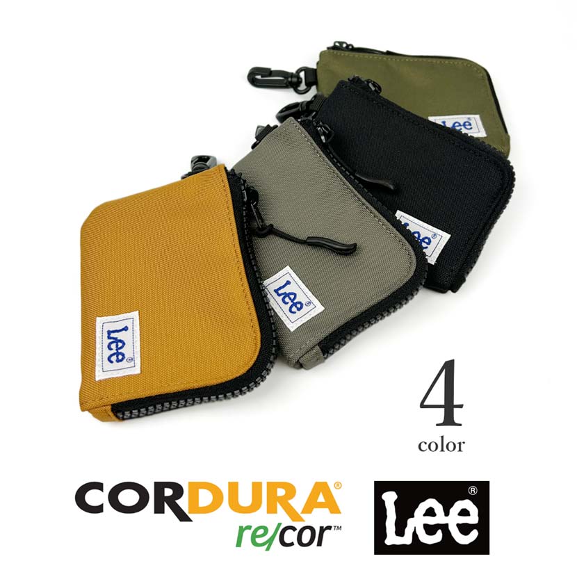 【楽天市場】全4色 Lee リー CORDUR コーデュラ ナイロン L字ファスナー小銭入れ コインケースミニ財布 おしゃれ 誕生日 記念 ...