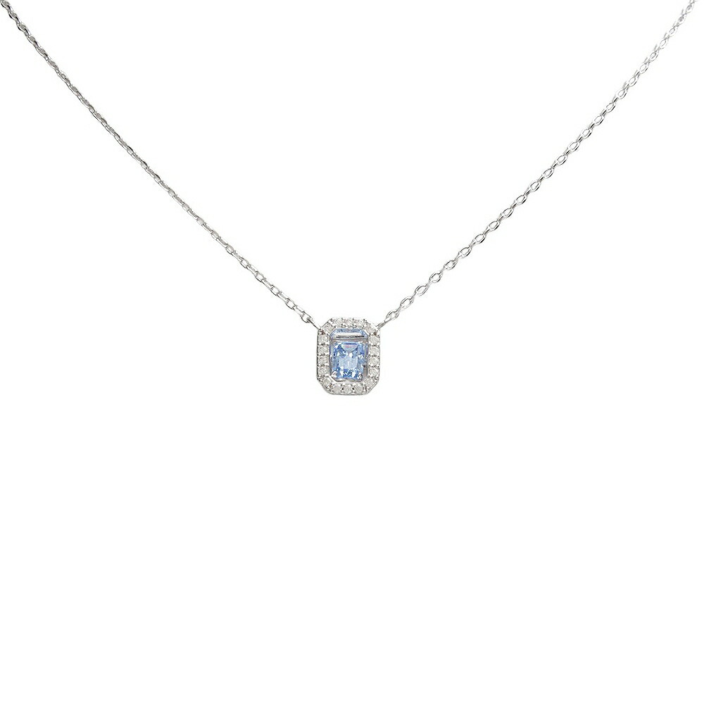 【楽天市場】スワロフスキー SWAROVSKI Una ネックレス アクセサリー 5614926 レディース ブルー ペンダント オクタゴン ...