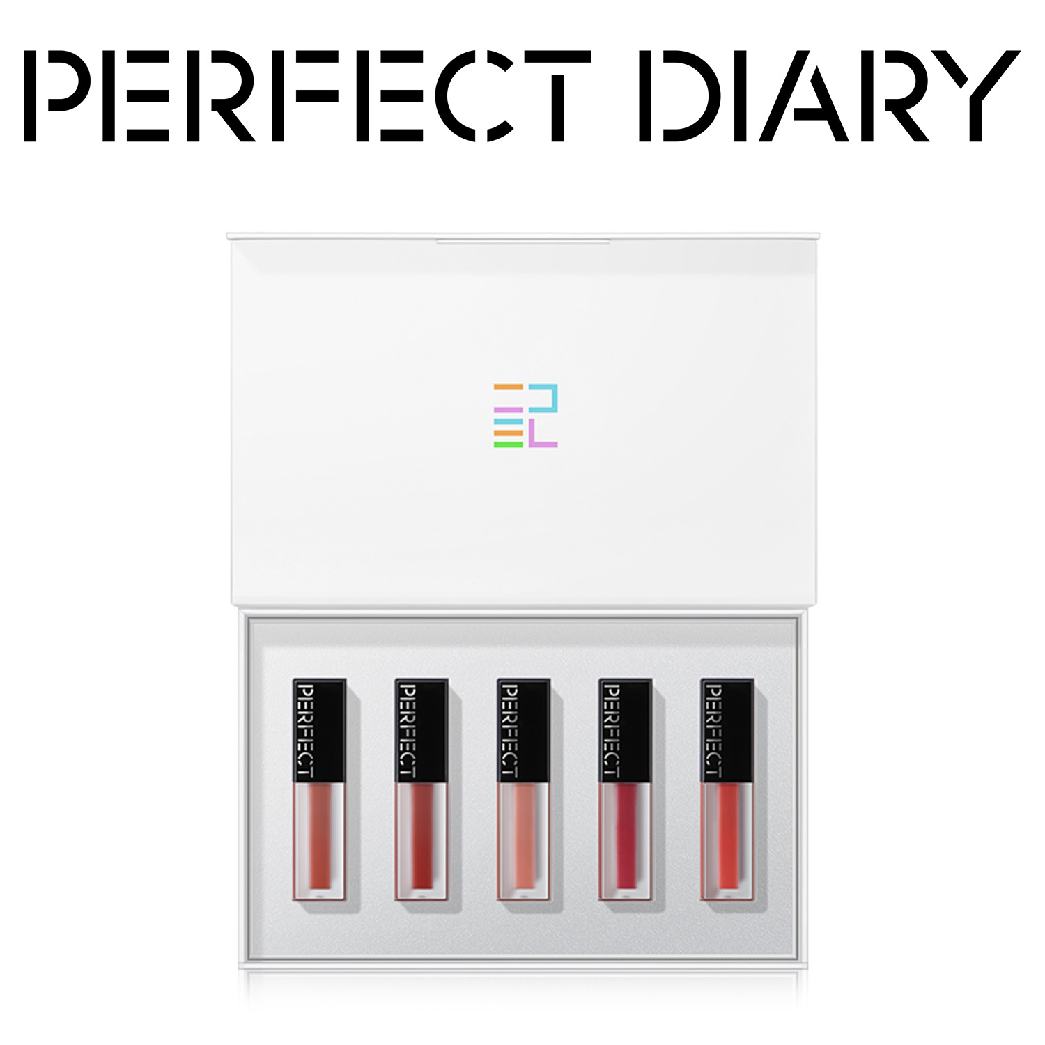 【楽天市場】【スーパーSALE 20%OFF！期間限定！】PERFECT DIARY パーフェクトダイアリー バイオリップ エッセンス リップステイン ミニセット 5色 中国コスメ 高発色 ...