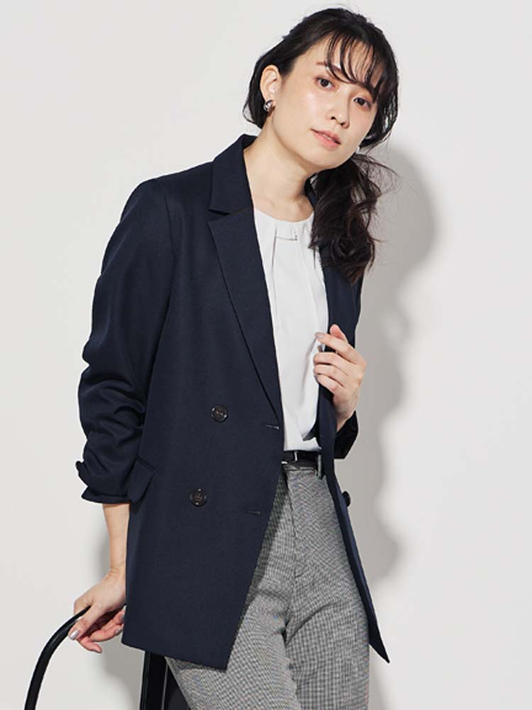 【楽天市場】レディースジャケット 長袖 布帛 My wardrobe パウダーツイルジャケット ネイビー SS S M L ポリエステル 秋冬 PSFA：PSFA ピーエスエフエー