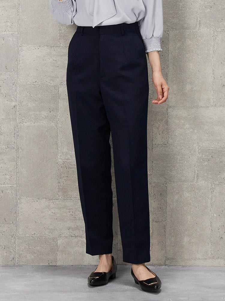 【楽天市場】レディースパンツ My wardrobeシャークスキンツイードパンツ ネイビー SS S M L ポリエステル 秋冬 PSFA：PSFA ピーエスエフエー