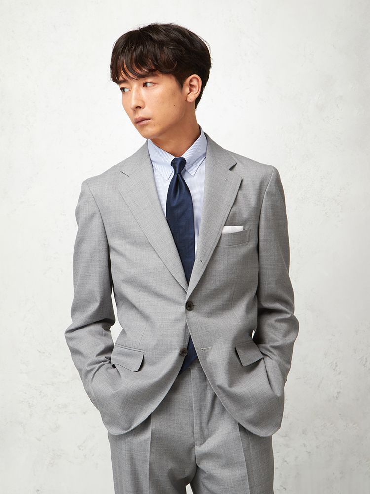 【楽天市場】メンズジャケット 3釦 TRANS CONTINENTS TW セットアップジャケット L．グレー S M L LL 3L ウール ポリエステル 冬：PSFA ピーエスエフエー