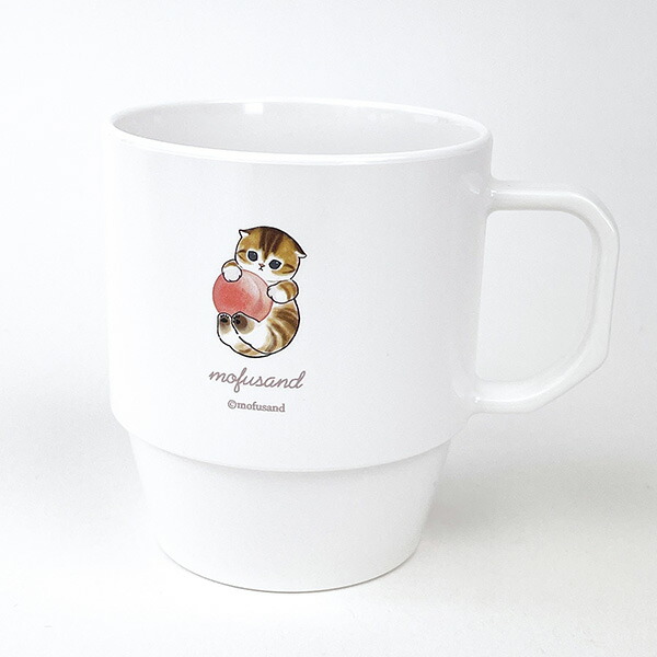 【楽天市場】モフサンド mofusand モモ スタッキングコップ コップ 日本製：キャラグッズ PERFECT WORLD TOKYO