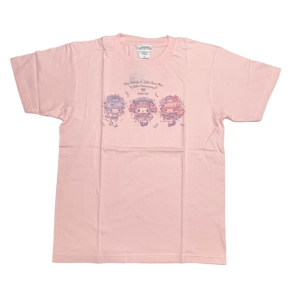 【楽天市場】サンリオ マイメロディ&キキララ 50th×DOLLY MIX Tシャツ(M) ライトピンク アパレル Sanrio：キャラグッズ ...