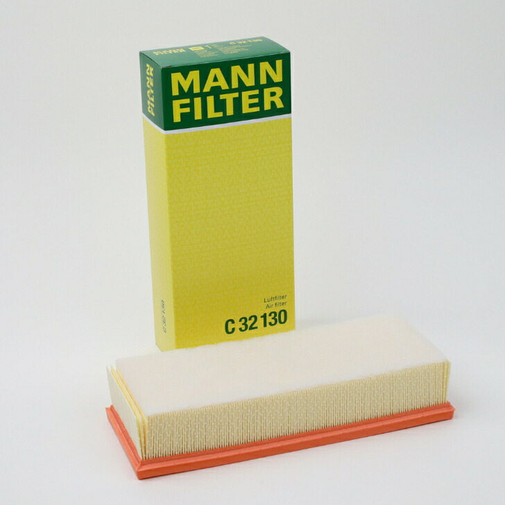 【楽天市場】MANN FILTER マン フィルター エアフィルター エアクリーナー C32130 AUDI アウディ 純正品番 8K0 ...