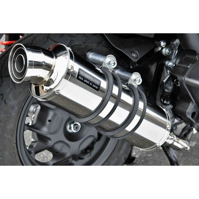 【楽天市場】BEAMS R-EVO ステンレスサイレンサー 政府認証 G1011-53-008 ビームス マフラー本体 バイク リード125 ...