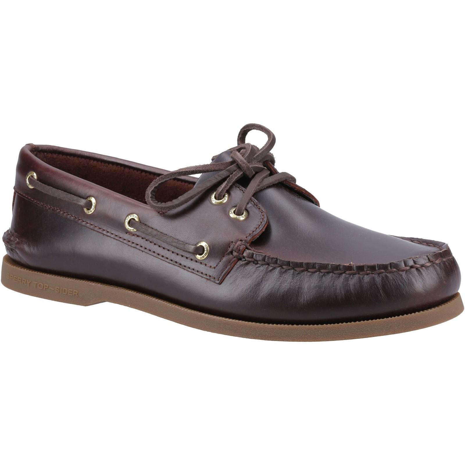 【楽天市場】(スペリー) Sperry メンズ Authentic Original デッキシューズ レザー 2アイレット ボートシューズ ...