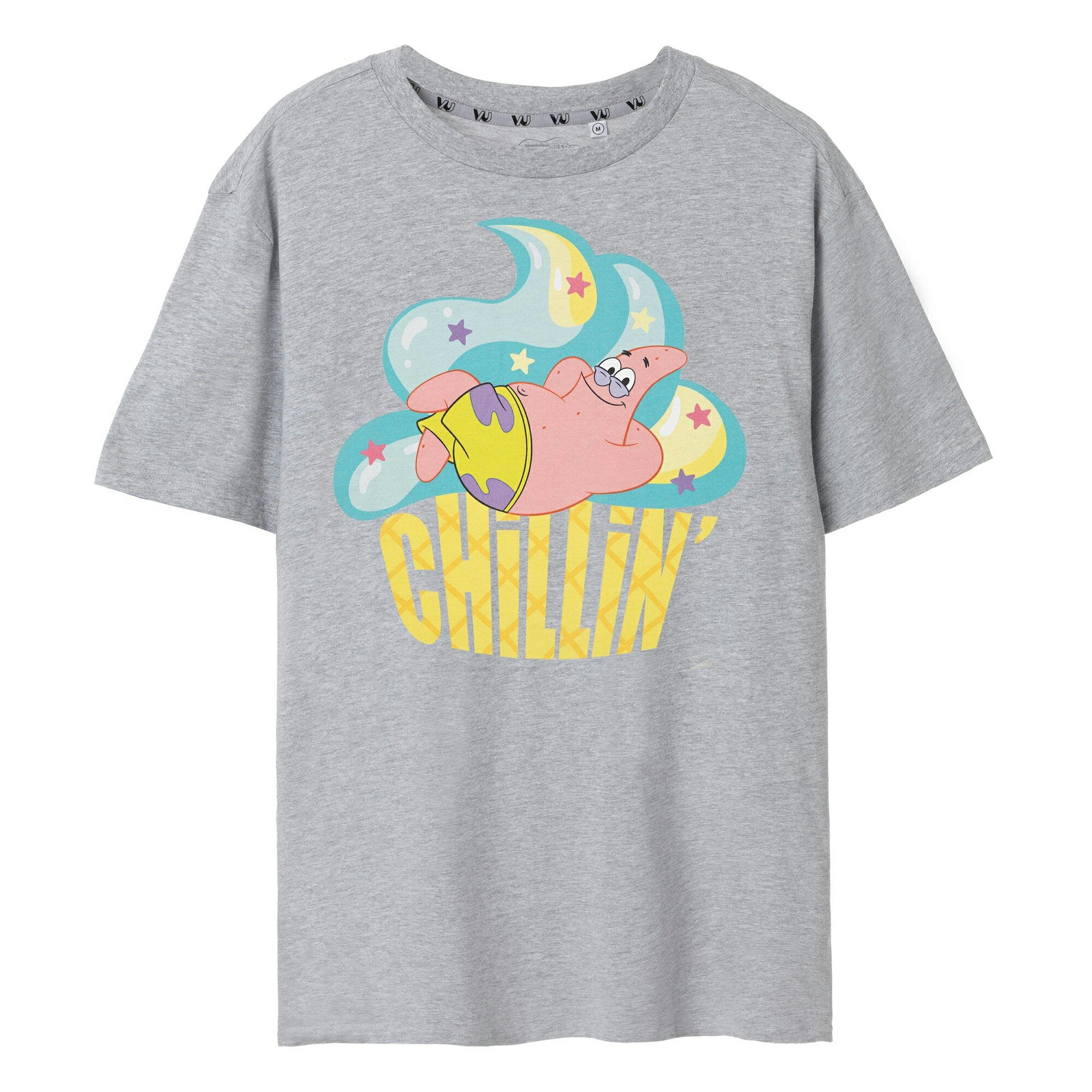 【楽天市場】(スポンジ・ボブ) SpongeBob SquarePants オフィシャル商品 レディース Chillin Tシャツ 半袖 ...