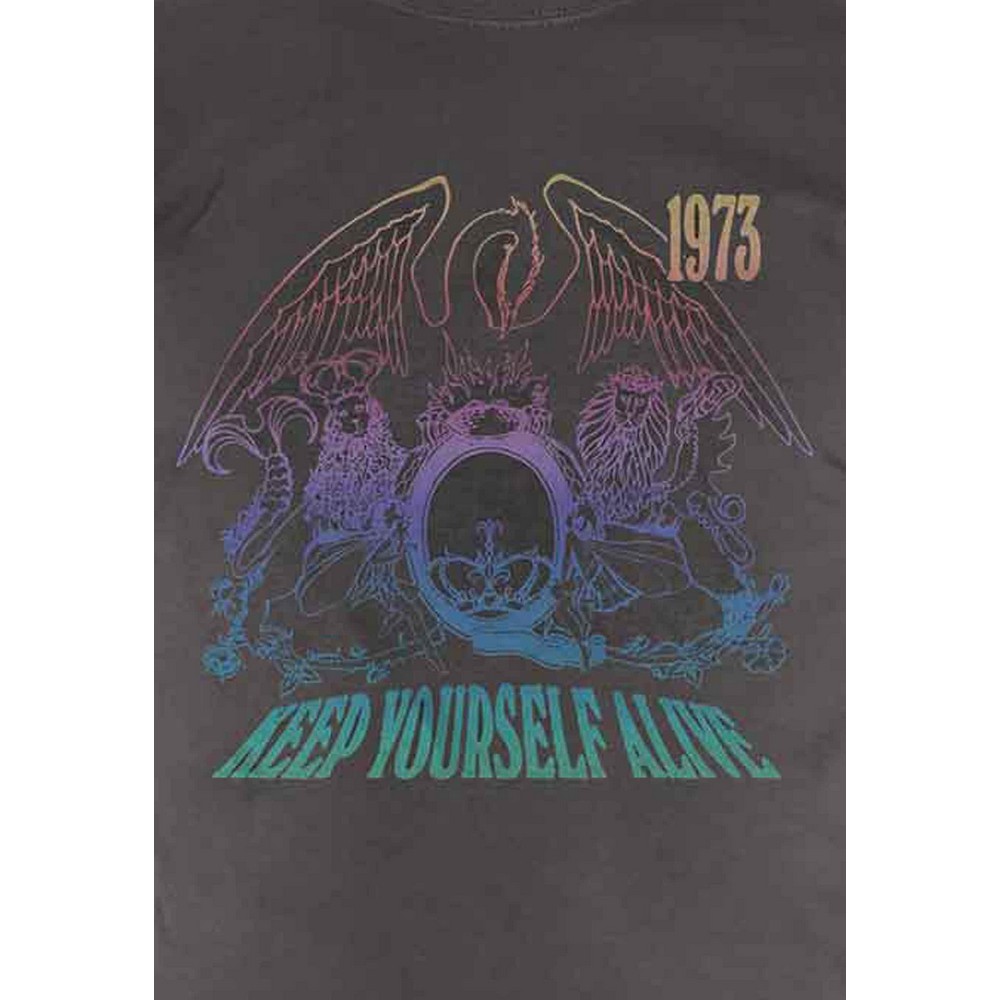 【楽天市場】(クイーン) Queen オフィシャル商品 ユニセックス Keep Yourself Alive Tシャツ コットン 半袖 ...