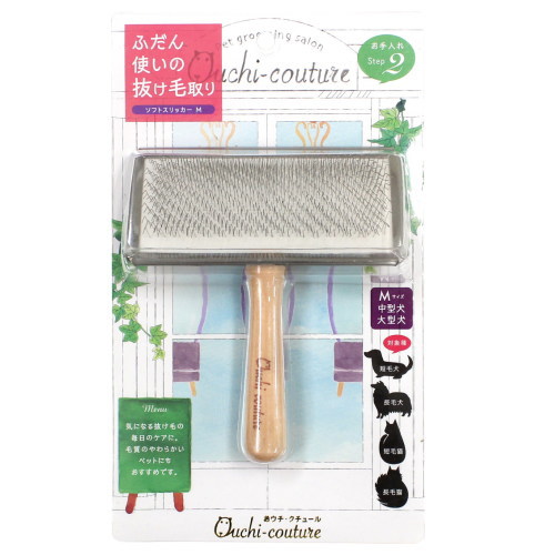【楽天市場】【お買得】スーパーキャット おウチ・クチュール ソフトスリッカー M（犬用 トリミング 抜け毛取り）：ペット用品のPePet（ペペット）