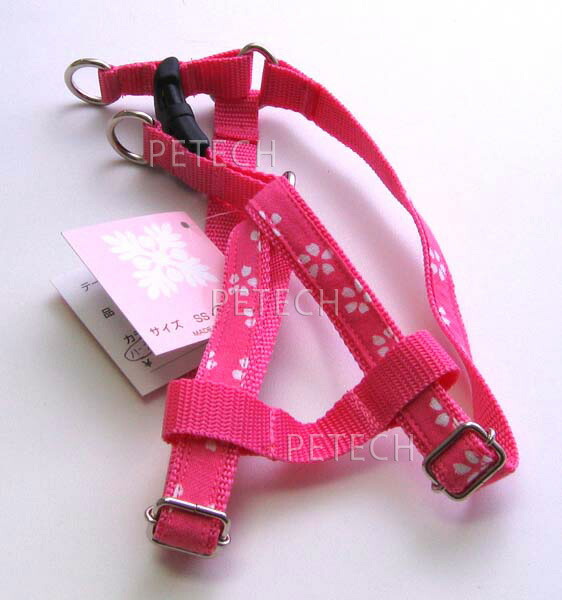 【楽天市場】LOCO HOUSE ハーネス 桜手拭い S 【メール便対応】：PETECH楽天市場店