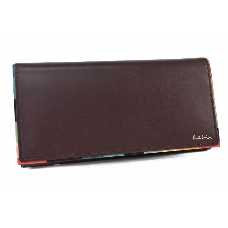 【楽天市場】ポールスミス 長財布 財布 フラップ メンズ ブランド Paul Smith アーティストストライプポップ 箱付 ワイン ボルドー ...