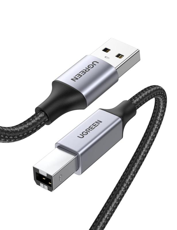【楽天市場】UGREEN プリンターケーブル 3m USB2.0 Type B ケーブル 高耐久性 ナイロン編み Canon/Epson ...