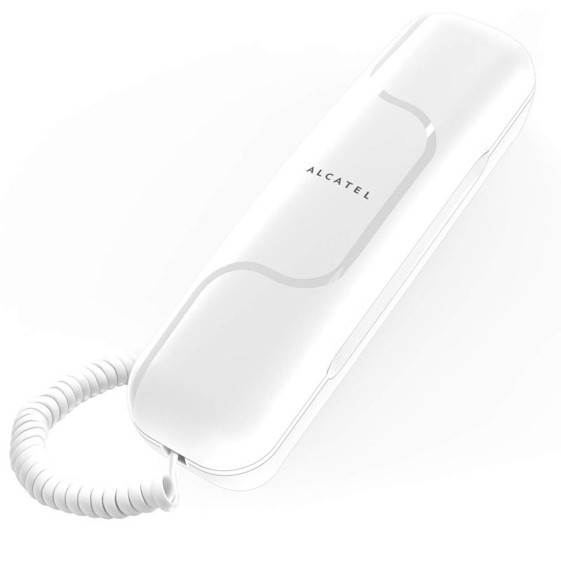 【楽天市場】ALCATEL (アルカテル) T06 電話機 シンプル 固定電話機 ビジネスフォン 電源不要 コンパクト 小型 卓上 壁掛け ...