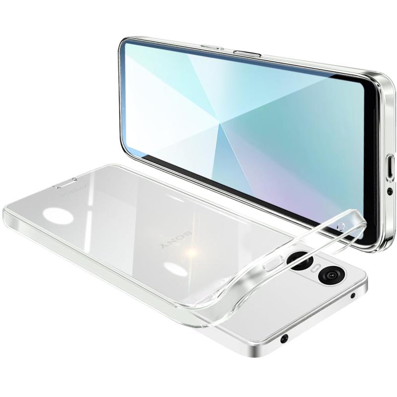 【楽天市場】Sony Xperia 10 VI ケース SO-52E SOG14 XQ-ES44 クリア 全透明 エクスペリア10VI ガバー ...