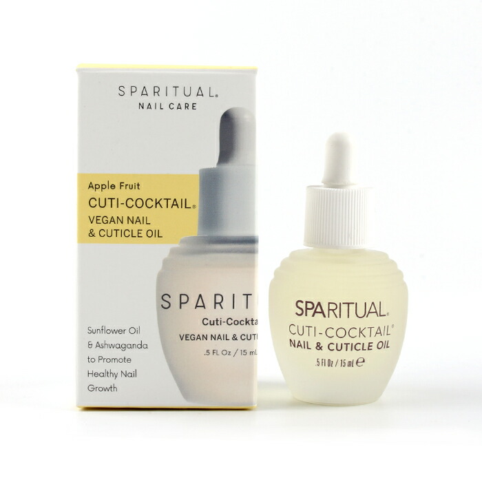 【楽天市場】【半額クーポン配布中】宅配便 SPARITUAL アップルフルーツ キューティカクテル 15ml スパリチュアル ネイルケア ネイルオイル キューティクルオイル 保湿 ネイルツール ...