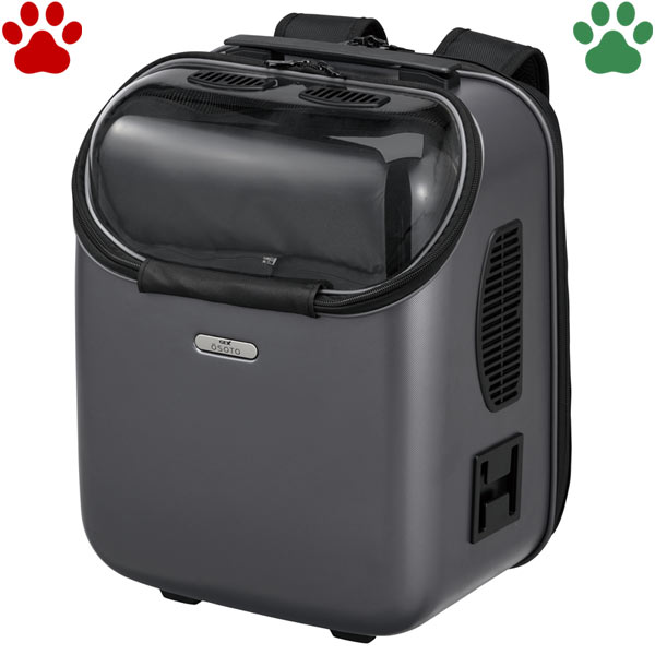【楽天市場】GEX OSOTOキャリー トラベラー Tall II グレー4WAY 5kg以下 犬猫兼用 犬用 猫用 軽量 コンパクト リュック式 リュック型 キャリーケース キャリーバッグ ...