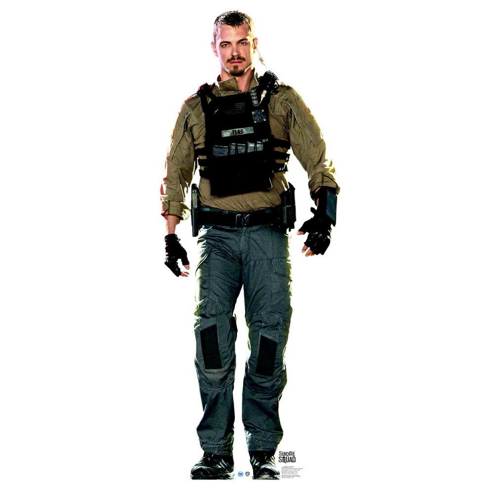 【楽天市場】SUICIDE SQUAD スーサイドスクワッド (ジョーカー 生誕 80周年 ) - RIK FLAGG / スタンドアップ ...