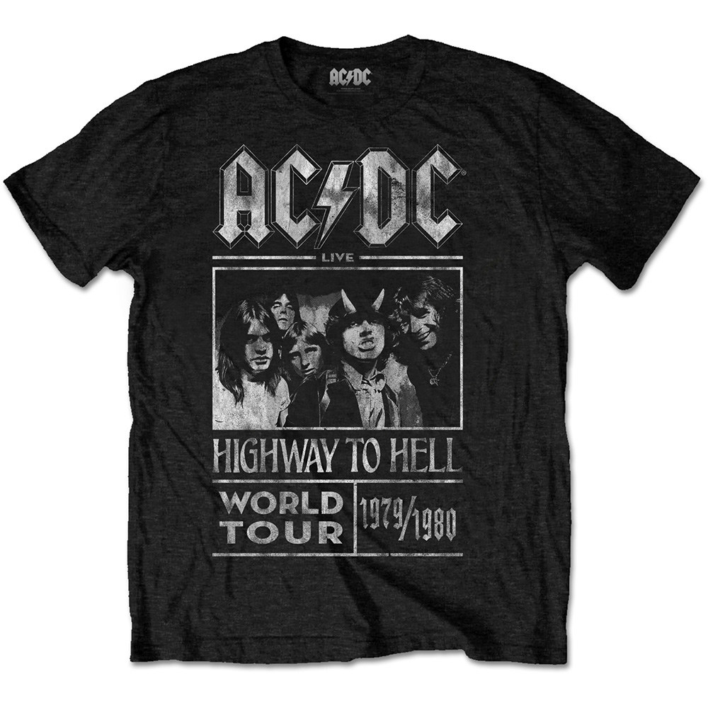 【楽天市場】AC/DC エーシーディーシー - HIGHWAY TO HELL WORLD TOUR 1979 / 1980 （復刻ツアーT ...