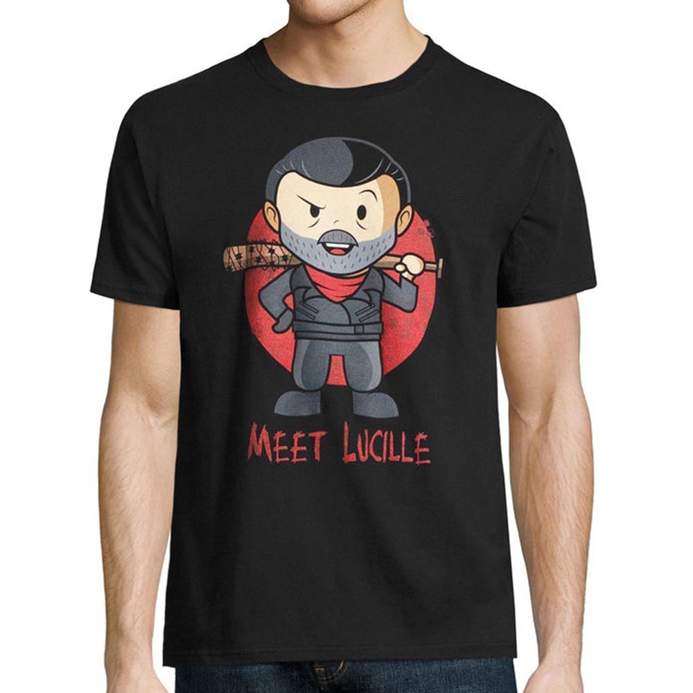 【楽天市場】WALKING DEAD ウォーキングデッド (放送 15周年 ) - NEGAN SIMPLE CHIBI / Tシャツ ...