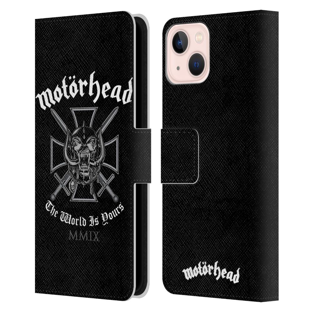 【楽天市場】MOTORHEAD モーターヘッド - The World Is Yours レザー手帳型 / Apple iPhoneケース：PGS