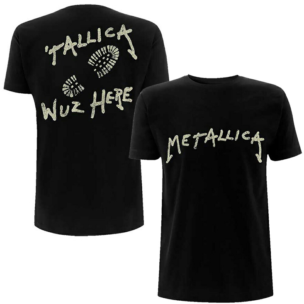【楽天市場】METALLICA メタリカ - Wuz Here / バックプリントあり / Tシャツ / メンズ 【公式 / オフィシャル】：PGS