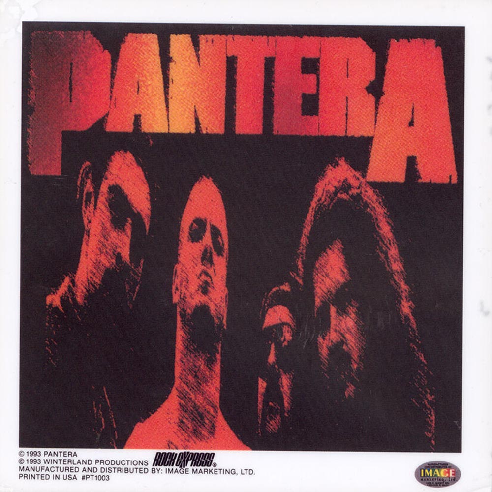 【楽天市場】PANTERA パンテラ - Red / Static Sticker / ステッカー：PGS