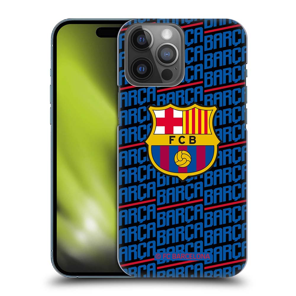 【楽天市場】FC BARCELONA FCバルセロナ - Crest Patterns / Barca ハード case / Apple ...